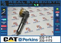 China Perkins original Perkins 232-1171 Diesel Common Rail Fuel Injector for 3408 3412 Engine Excavator Spare Part new injector original new injector for sale