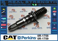 China Perkins original Perkins 0R-1758 Common Rail Diesel Fuel Injector for 3500A 3508 3512 3516 3516B Engine new injector original new injector for sale
