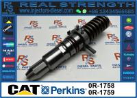 China Perkins original Perkins 0R-1758 Common Rail Diesel Fuel Injector for 3500A 3508 3512 3516 3516B Engine new injector original new injector for sale