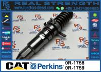 China Perkins original Perkins 0R-1758 Common Rail Diesel Fuel Injector for 3500A 3508 3512 3516 3516B Engine new injector original new injector for sale