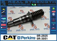 China Perkins original Perkins 0R-2925 Diesel Engine Fuel Injector Common Rail for 3500A 3508 3512 3516 777B 785 789  original new injector for sale