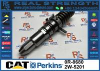 China Perkins original Perkins 0R-8680 Common Rail Fuel Injector for 3500A Engine 777B 785 789 Truck Diesel Parts new injector original new injector for sale