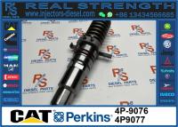 China Perkins original Perkins 4P-9076 Common Rail Diesel Fuel Injector for 3508 3512 3516 Engine 777B 789 Mining Dump Truck new injector original new injector for sale