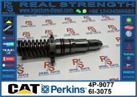 China Perkins original Perkins 4P-9077 Common Rail Diesel Fuel Injector for 3516 3512 3508 Engine, Replacement for OEM new injector original new injector for sale