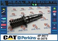 China Perkins original Perkins 4P-9077 Common Rail Diesel Fuel Injector for 3516 3512 3508 Engine, Replacement for OEM new injector original new injector for sale