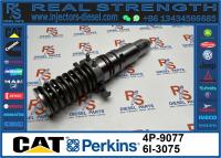 China Perkins original Perkins 4P-9077 Common Rail Diesel Fuel Injector for 3516 3512 3508 Engine, Replacement for OEM new injector original new injector for sale