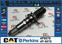 China Perkins original Perkins 4P9076 Common Rail Fuel Injector Replacement for 3508 3512 3516 3500A Engine 777B 785 789 Excavator new injector original new injector for sale