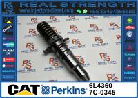 China Perkins original Perkins 6L4360 Fuel Injector Assembly 10R-1252 111-3718 0R-8338 Replacement for 3512A Engine Series new injector original new injector for sale