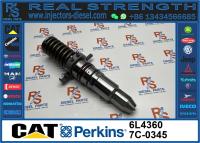 China Perkins original Perkins 6L4360 Fuel Injector Assembly 10R-1252 111-3718 0R-8338 Replacement for 3512A Engine Series new injector original new injector for sale