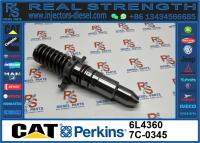 China Perkins original Perkins 6L4360 Fuel Injector Assembly 10R-1252 111-3718 0R-8338 Replacement for 3512A Engine Series new injector original new injector for sale