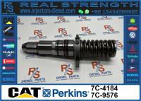 China Perkins original  7C-4184 Common Rail Fuel Injector Assembly For 3508 3512 3516 3500A Diesel Engine Excavator 777B 785 789 Parts =original new injector for sale