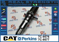 China Perkins original 7C-9576 Common Rail Diesel Fuel Injector 0R-1759 7C-9577 for 3500A C3500 3512 3516 3508 Gen Set Engine  original new injector for sale