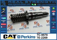 China Perkins original  7C-9578 Common Rail Fuel Injector Assembly for 3512A 3500A 3508 3512 3516 Engine Diesel Fuel Injector Parts 10R3053 7E-3381 9Y-0052 original new injector for sale