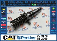 China Perkins original  7C-9578 Common Rail Fuel Injector Assembly for 3512A 3500A 3508 3512 3516 Engine Diesel Fuel Injector Parts 10R3053 7E-3381 9Y-0052 original new injector for sale