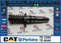 China Perkins original Perkins 7E-3384 Common Rail Injector Assembly for 3500A 3508 3512 3516 Diesel Engine original new injector for sale