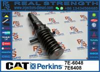 China Perkins original Perkins 7E-6048 Common Rail Fuel Injector for 3508 3512 Excavator Engine Spare Parts new injector original new injector for sale