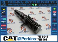 China Perkins original Perkins 7E-6048 Common Rail Fuel Injector for 3508 3512 Excavator Engine Spare Parts new injector original new injector for sale