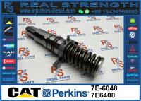 China Perkins original Perkins 7E-6048 Common Rail Fuel Injector for 3508 3512 Excavator Engine Spare Parts new injector original new injector for sale