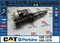 China Perkins original 10R-1278 Common Rail Diesel Fuel Injector Replacement for 359-5469 20R-3477 250-1304 392-0208 for C3500B 5130B 5230B 793D D11R Engine original new injector for sale