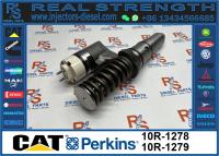 China Perkins original 10R-1278 Common Rail Diesel Fuel Injector Replacement for 359-5469 20R-3477 250-1304 392-0208 for C3500B 5130B 5230B 793D D11R Engine original new injector for sale