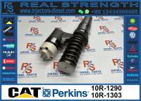 China Perkins original Perkins 10R-1290 Diesel Fuel Injector Common Rail for 3512B 3516B 3508B Engine Excavator new injector original new injector for sale