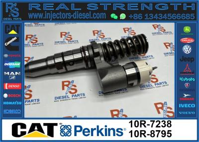 China Perkins original 10R-7238 Engine Fuel Injector Common Rail for 3512C 3508C 3516C Construction Machinery Parts Replacement for OEM original new injector for sale