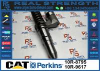 China Perkins original 10R-8795 Diesel Fuel Injector Common Rail Nozzle for 3512C 3508B 3512B 3516B Engine Replacement for OEM  original new injector for sale