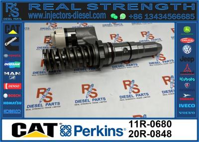 China Perkins original Perkins 11R-0680 Diesel Engine Fuel Injector Replacement for OEM 3508 3512 3516 C3500 C3500B Truck Excavator new injector original new injector for sale