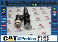 China Perkins original Perkins 204-2067 Diesel Common Rail Fuel Injector for 3406E C13 C15 C18 C32 3512B 3152B Engine new injector original new injector for sale