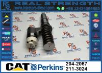 China Perkins original Perkins 204-2067 Diesel Common Rail Fuel Injector for 3406E C13 C15 C18 C32 3512B 3152B Engine new injector original new injector for sale