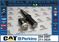 China Perkins original Perkins 204-2067 Diesel Common Rail Fuel Injector for 3406E C13 C15 C18 C32 3512B 3152B Engine new injector original new injector for sale