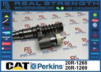 China Perkins original  20R-1268 Fuel Injector for C3500B 3508 3512 3516 Marine Engine High Pressure Diesel Nozzle Replacement for OEM original new injector for sale