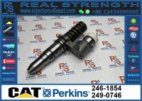 China Perkins original Perkins 246-1854 Diesel Fuel Injector Common Rail for 3512B 3516B 508B C3500 Replacement for OEM new injector original new injector for sale