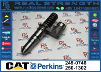China Perkins original Perkins 249-0746 Common Rail Fuel Injector 10R-2826 10R-2827 392-0226 for 3512B C3500B Engine Excavator Truck  original new injector for sale
