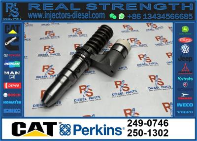 China Perkins original Perkins 249-0746 Common Rail Fuel Injector 10R-2826 10R-2827 392-0226 for 3512B C3500B Engine Excavator Truck  original new injector for sale