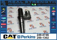 China Perkins original Perkins 249-0746 Common Rail Fuel Injector 10R-2826 10R-2827 392-0226 for 3512B C3500B Engine Excavator Truck  original new injector for sale