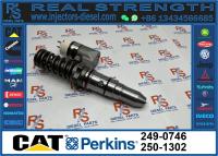 China Perkins original Perkins 249-0746 Common Rail Fuel Injector 10R-2826 10R-2827 392-0226 for 3512B C3500B Engine Excavator Truck  original new injector for sale