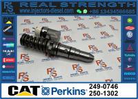 China Perkins original Perkins 249-0746 Common Rail Fuel Injector 10R-2826 10R-2827 392-0226 for 3512B C3500B Engine Excavator Truck  original new injector for sale
