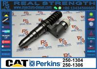 China Perkins original  Fuel Injector 250-1304 2501304 for 3508B 3512 3516 3516B Diesel Engine Construction Machinery Aftermarket Replacement original new injector for sale