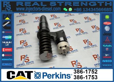 China Perkins original 386-1752 Diesel Engine Fuel Injector for 3508 3512 3516 3512B 3508B 3516B C3500 Excavator Generator Set SR4B SR4BHV original new injector for sale