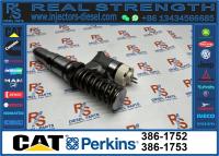 China Perkins original 386-1752 Diesel Engine Fuel Injector for 3508 3512 3516 3512B 3508B 3516B C3500 Excavator Generator Set SR4B SR4BHV original new injector for sale