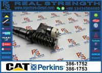 China Perkins original 386-1752 Diesel Engine Fuel Injector for 3508 3512 3516 3512B 3508B 3516B C3500 Excavator Generator Set SR4B SR4BHV original new injector for sale