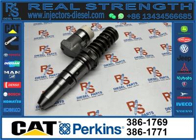 China Perkins original 386-1769 Common Rail Fuel Injector Replacement for OEM 20R-1266 20R-1276 20R-1278 392-0216 392-0217 for 3508 3512 3516 Excavator new original new injector for sale