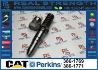 China Perkins original 386-1769 Common Rail Fuel Injector Replacement for OEM 20R-1266 20R-1276 20R-1278 392-0216 392-0217 for 3508 3512 3516 Excavator new original new injector for sale