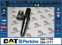 China Perkins original 386-1769 Common Rail Fuel Injector Replacement for OEM 20R-1266 20R-1276 20R-1278 392-0216 392-0217 for 3508 3512 3516 Excavator new original new injector for sale