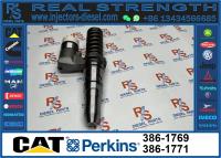 China Perkins original 386-1769 Common Rail Fuel Injector Replacement for OEM 20R-1266 20R-1276 20R-1278 392-0216 392-0217 for 3508 3512 3516 Excavator new original new injector for sale