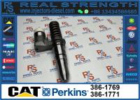 China Perkins original 386-1769 Common Rail Fuel Injector Replacement for OEM 20R-1266 20R-1276 20R-1278 392-0216 392-0217 for 3508 3512 3516 Excavator new original new injector for sale