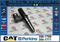 China Perkins original 386-1769 Common Rail Fuel Injector Replacement for OEM 20R-1266 20R-1276 20R-1278 392-0216 392-0217 for 3508 3512 3516 Excavator new original new injector for sale