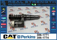 China Perkins original Perkins 386-1771 Common Rail Injector for 3508 3512 3516 Excavator Construction Machinery new injector original new injector for sale