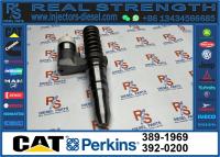 China Perkins original 389-1969 Common Rail Diesel Fuel Injector 20R-1283 249-0746 392-0210 392-0212 for 3508 3512 3516 C3500 Marine Engine  original new injector for sale